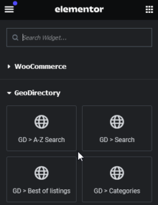 Elementor Pro - Getting Started - GeoDirectory Business Directory - Documentation
